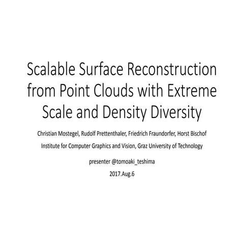Scalable Surface Reconstruction from Point Clouds with Extreme Scale ...