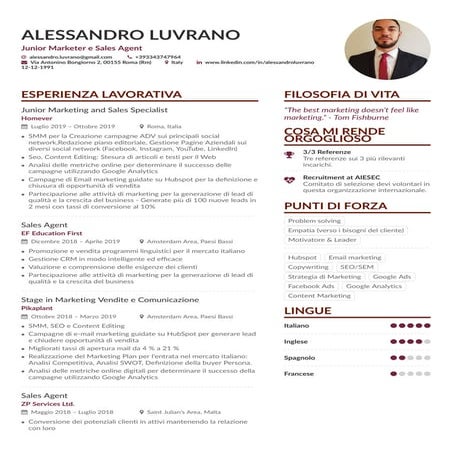 Cv ita alessandro_luvrano | PDF