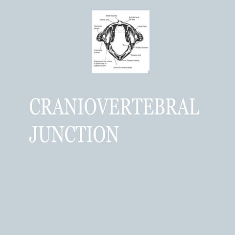 craniovertebral junction anomalies rjj.pptx