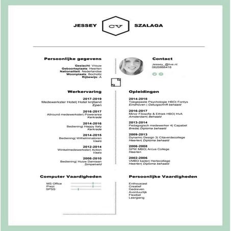 Cv jessey szalaga | PDF