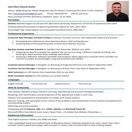 CV Joan Marc Maurel(1) | PDF