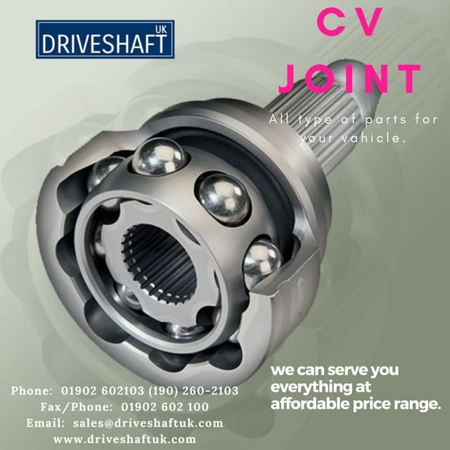 Cv joint | PDF