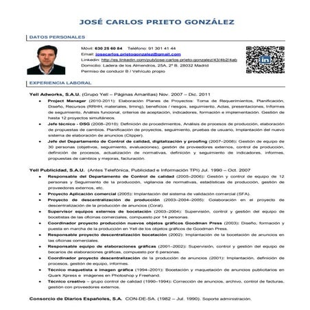 CV JOSE CARLOS | PDF