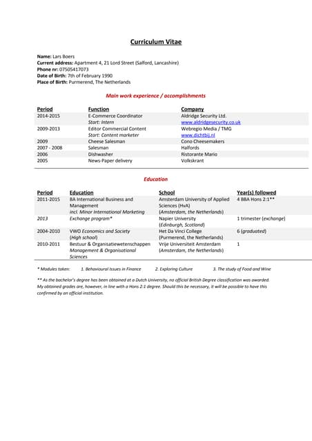 MaDI - Brochure course 2016/17 | PDF | College Education | Education