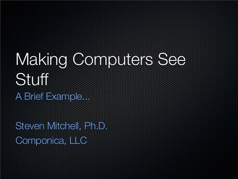 Introduction To Computer Vision