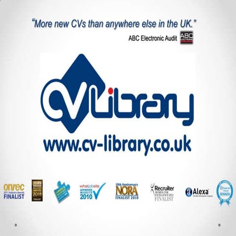 CV Library Presentation (LinkedIn) | PPTX