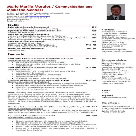 Mario Murillo Morales | PDF