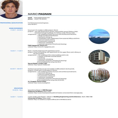 CV MARIO PAGNAN | PDF