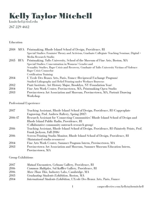 Maggie Cregan CV | PDF