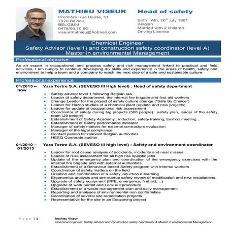 Cv mathieu viseur 062016 en | PDF