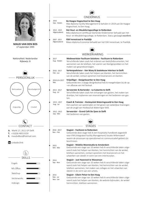 Curriculum vitae van Celien De Meuleneire | PDF