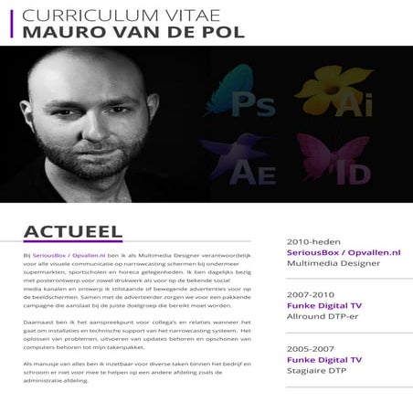 Cv Mauro van de Pol | PDF