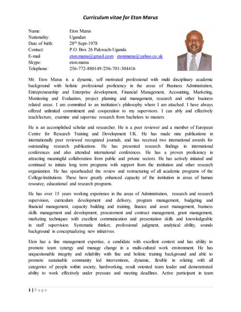 Profile 2022 - Dr. [Prof.] Anthony Rippon | PDF