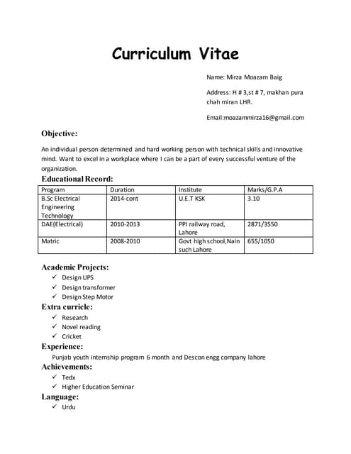 B.tech(Information Technology) | DOCX