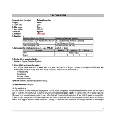 CV-Robert Wenn | DOC