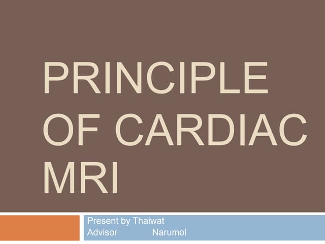 Cardiac mri&slice anatomy | PPT