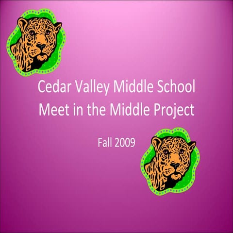 Cedar Valley MIM program Fall | PPT