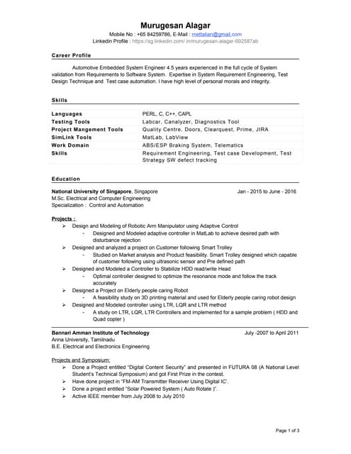 Andreas Knoth - CV | PDF