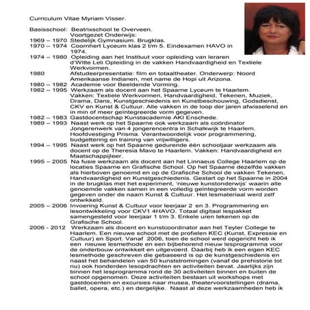 Myriam Visser | PDF