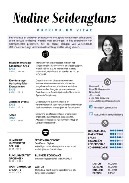 Curriculum Vitae Linked in | DOCX