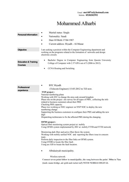 NAWAF CV new | DOCX