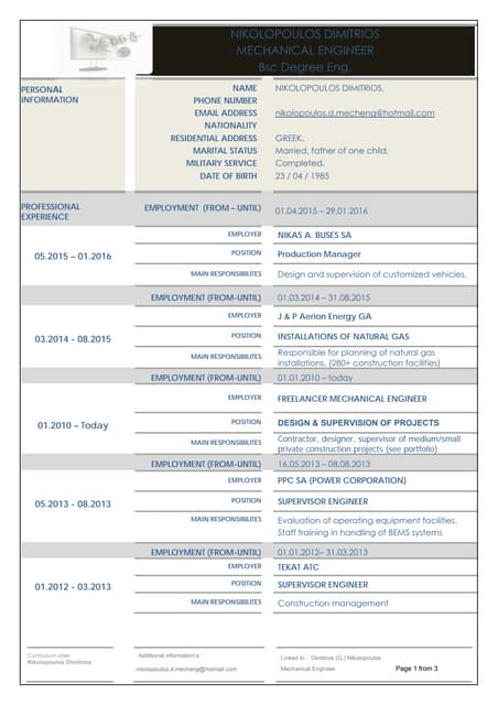 Dimitrios Nikolopoulos presentations