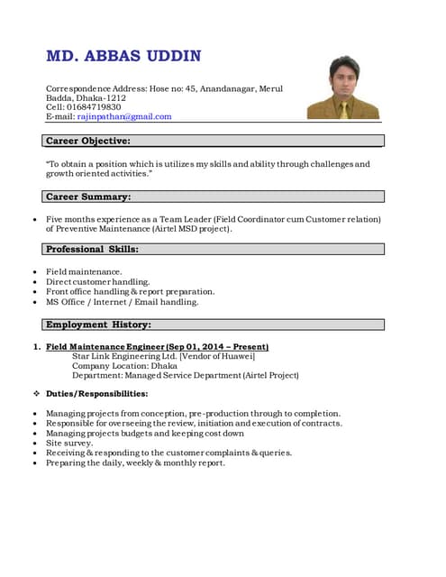 Muhammad Ibrahim CV. | DOC