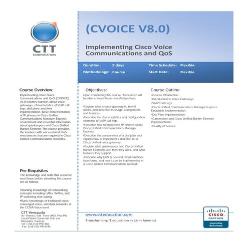 Ccna & ccnp voice | DOCX