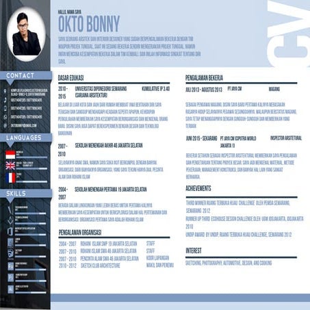 CV Okto Bonny | PDF