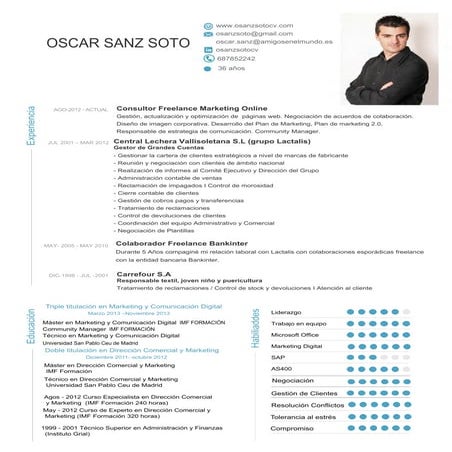 Cv oscar | PDF | Awards Shows | Events