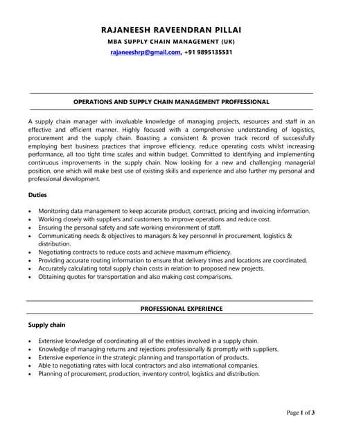 Ikram Baig Resume New | PDF