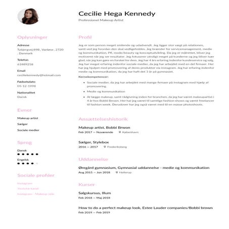 CV - Cecilie Hega Kennedy | PDF