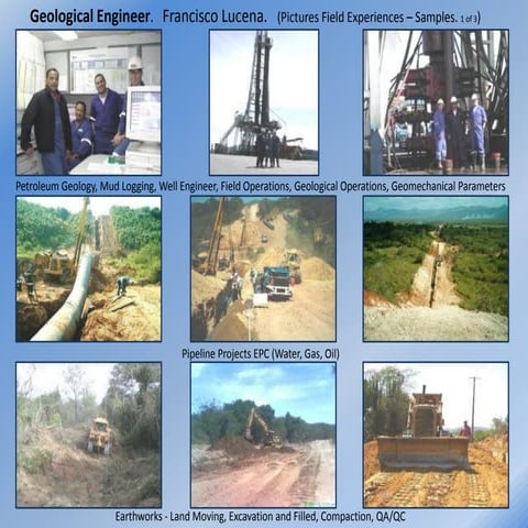 Cv pictures Geological Engineer_francisco lucena | PDF