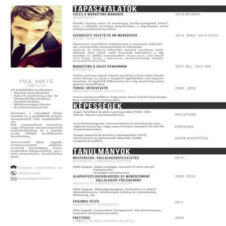 Önéletrajz | PDF
