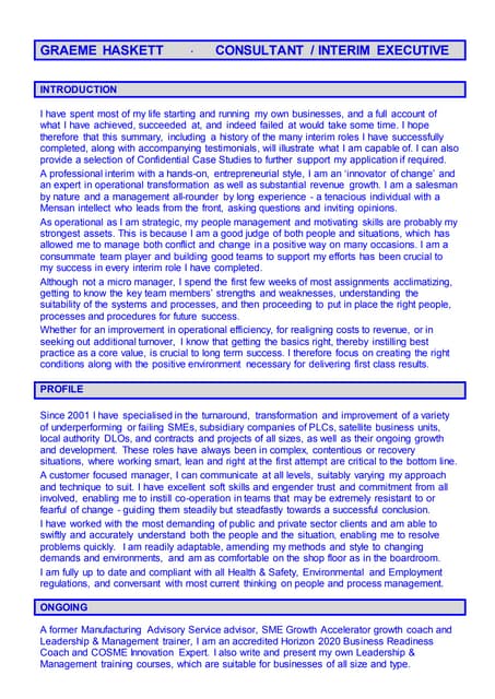 Suitability Statement extract | PDF