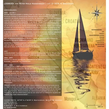Cv Pn Hoogenboom | PDF