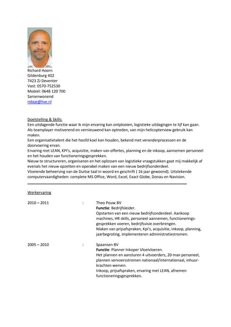 Curriculum Vitae nl.5.2.2015docx | PDF
