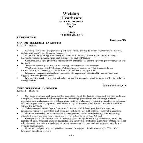 Ron Brunton's Resume 2015 LinkedIn | DOCX