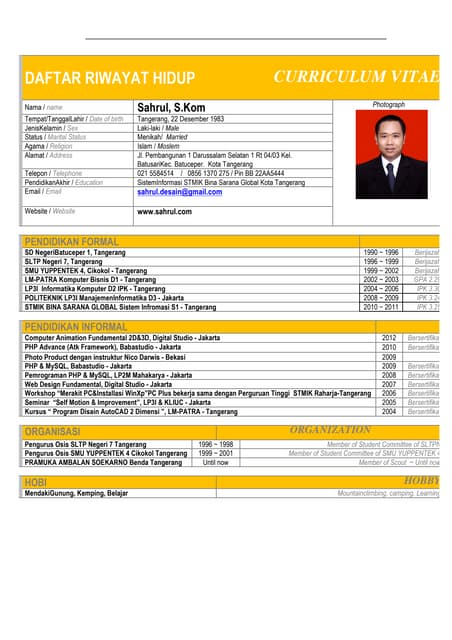 jan cv erika indo 2015 | PDF