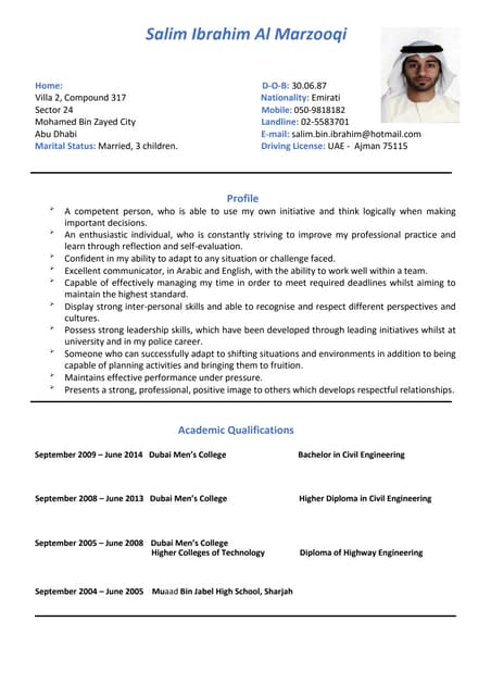 CV-LINA 16 A | PDF | Human Resources | Business