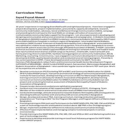 CV of DR. MD RIASAT AZIM | DOCX