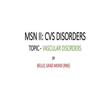 CVS DISORDERS LECTURE 2.pptx