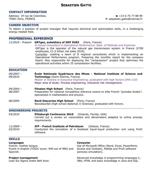 MYRIAM HEILI-DUMOULIN cV | PDF | Business | Business and Finance