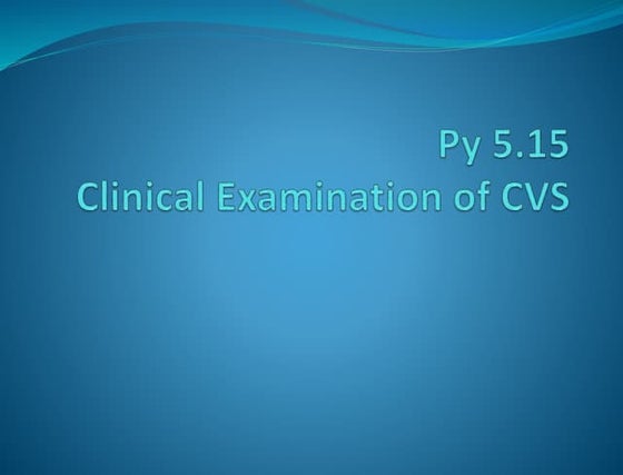 STETHOGRAPHY.CLINICAL PRACTICAL DEMONSTRATION | PPT
