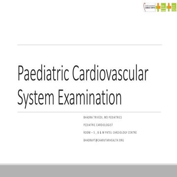 Cvs examination ug | PPTX