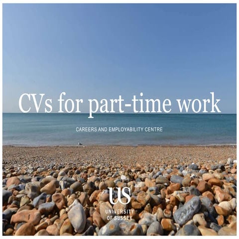 CVs for Part-Time Work | PPT