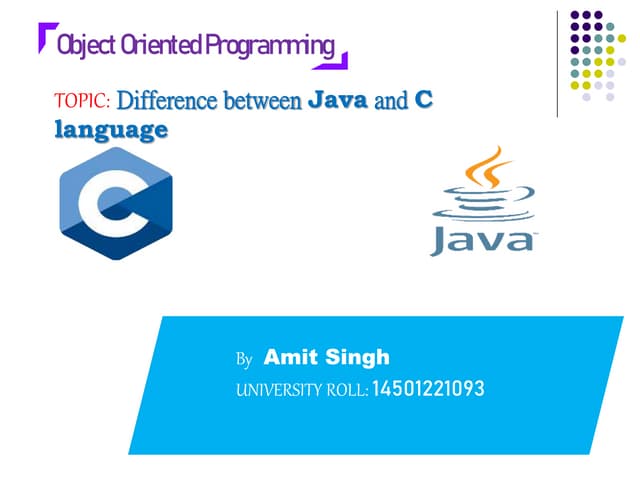 C Vs Java 2pptx