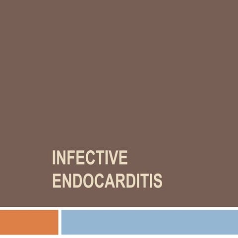 CVS lesson 4-INFECTIVE ENDOCARDITIS.pptx