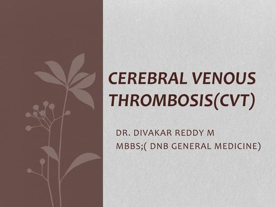 Venous Thromboembolism Prevention and management | PPT