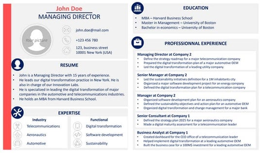 9 free resume template | PPTX | Resume Writing and Advice | Job Search